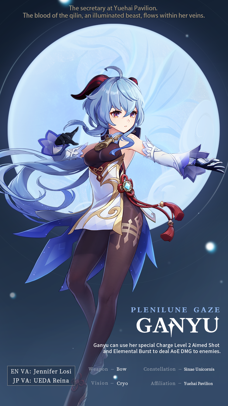 Penjelasan Lengkap Kemampuan & Talent Ganyu Genshin Impact - MMO Culture